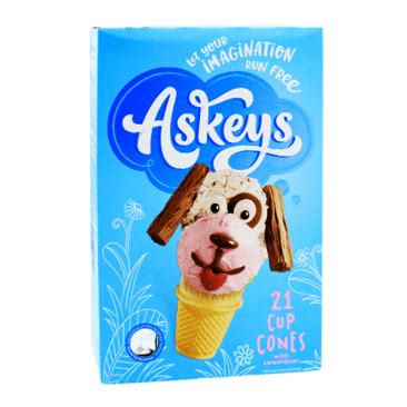 Al Meera Consumer Goods Q P S C Frozen Food ASKEYS 21 CUP CONES