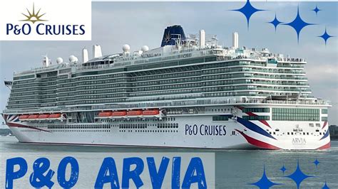 P O Arvia Cruise Ship Departing Southampton Youtube