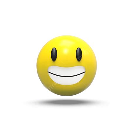 Sonri Sonrisa Cara D Render Emoji Png Emoticon Dibujos Animados The