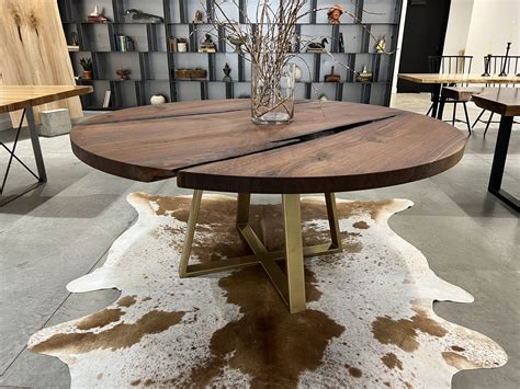 Mammoth Walnut Dining Table Round Pathway Tables