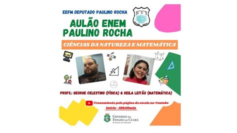 Aul O De V Spera F Sica Enem Dpr Youtube