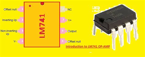 LM741 Op Pinout Examples Applications Features And 45 OFF