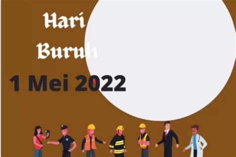 CONTOH Poster Hari Buruh Internasional 2022 PNG CDR Tampil Menarik Saat