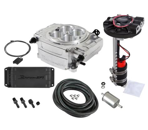 Holley Sniper 2 EFI 4BBL Throttle Body Fuel Injection Kit W Bluetooth