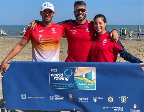 Campeonato del Mundo de remo beach sprint Federación Andaluza de Remo