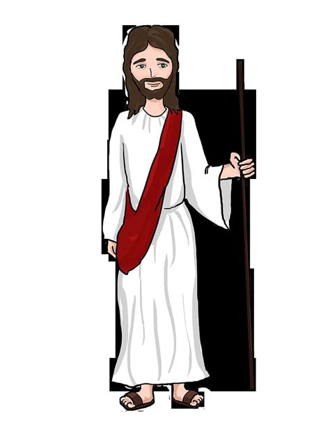 Miracles Of Jesus Cartoon Depiction Of Jesus Clip Art Jesus Christ