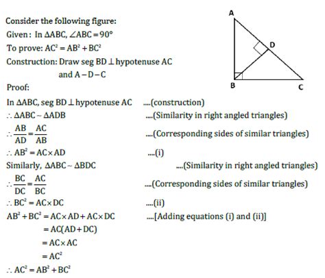 How To Proof The Pythagoras Theorem Iri5emxx