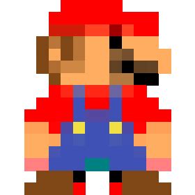 Super Mario Pixel Art Pixel Art Simplepixelart