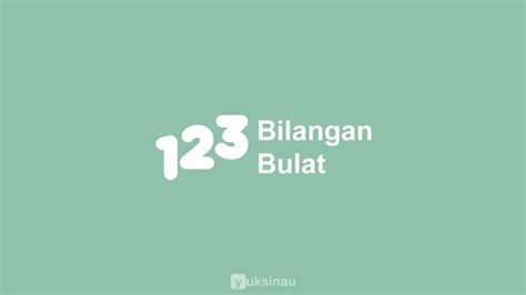 Lambang Bilangan Bulat Brain