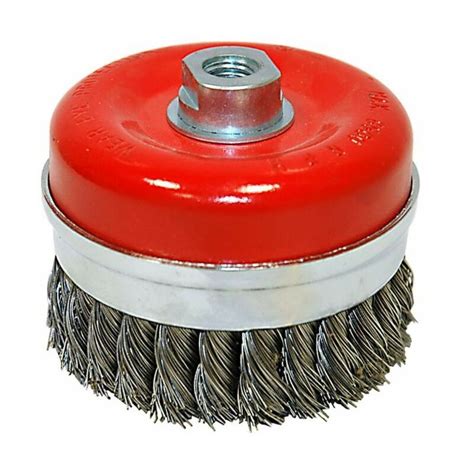 Brosse Boisseau Inox Pour Meuleuse Mm Torsad