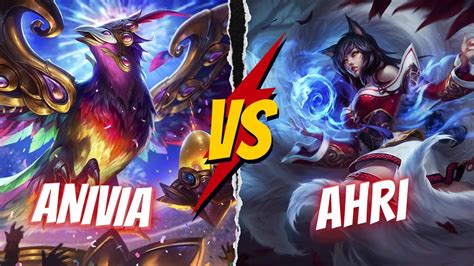 Anivia VS Ahri Come Back Anivia One Trick YouTube
