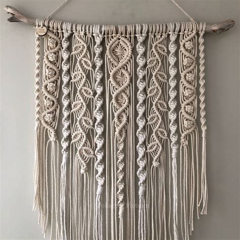 Intricate Macrame Wall Hanging Bohemian Woven Wall Decor Etsy UK