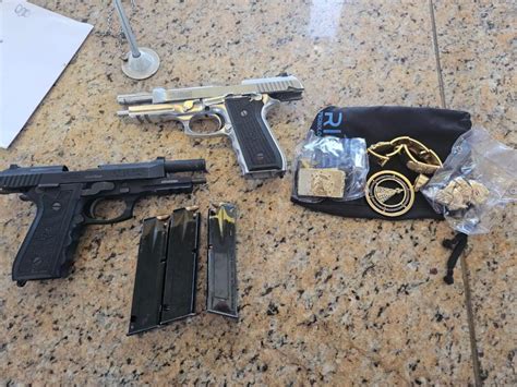 PRF prende casal de ciganos em São Mateus armas e munições