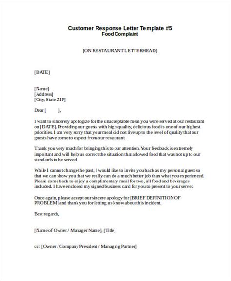 Complaint Letter Examples Samples In Pdf Google Docs Pages