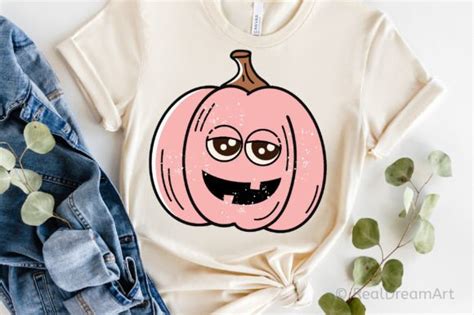 Retro Pumpkin Face Graphic By Realdreamart Creative Fabrica