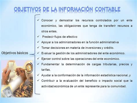 OBJETIVOS Y CUALIDADES DE LA INFORMACIÓN CONTABLE ppt descargar