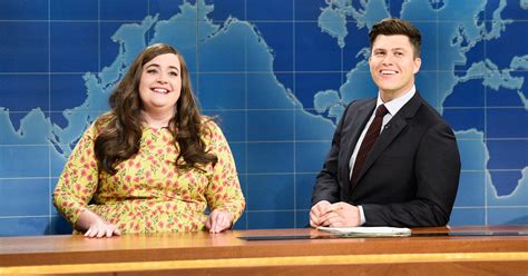 Snl Weekend Update Mark Wahlberg Pay Gap Aidy Bryant