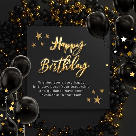 120 Heart Touching Birthday Wishes For Boss