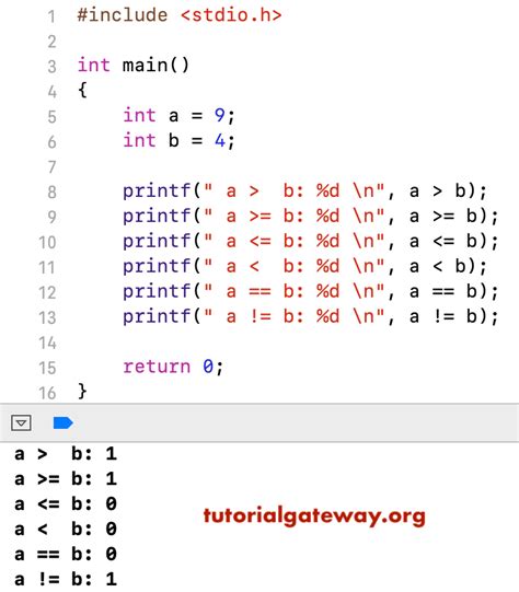 relational operators in c are mostly used in either decision making or loops if the relation is