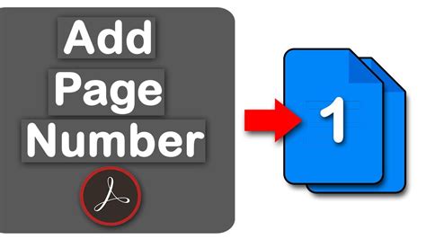 how to add page numbers in pdf document using adobe acrobat pro dc youtube