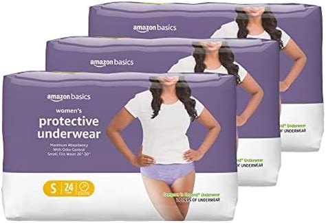 Amazon Amazon Basics Ropa Interior Protectora Para Mujer