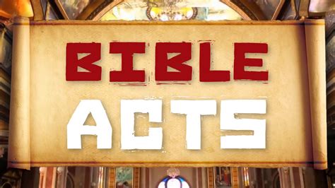 The Holy Bible Book Acts Kjv Dramatized Audio Youtube