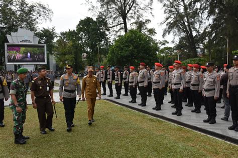 Apel Pergeseran Pasukan Pengamanan TPS Pemilu Tahun 2024