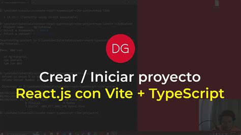 Crear Iniciar Proyecto De React Js Con Vite Typescript Puntos