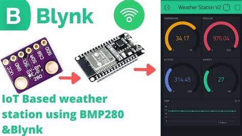Iot Based Weather Station Using Bmp Esp Bmp Pressure And