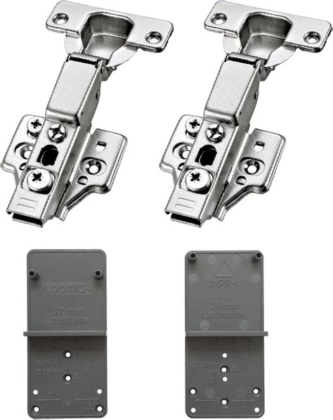 Lootich Degr Semi Recouvrante Mm Soft Close Mini Charnieres Avec