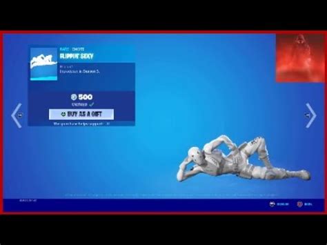 Fortnite Item Shop Rare Flippin Sexy Emote Is Back Youtube
