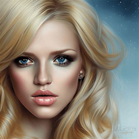 Beautiful Blonde Haired Female 8k Hyperrealistic Full Head Rule Of The Third Hyperdetailed