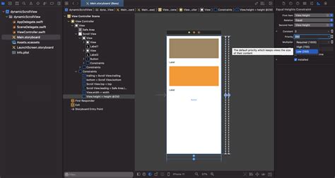 ios setting dynamic height to uiscrollview swift stack overflow