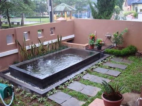 Kolam Ikan Koi Minimalis Depan Rumah Homecare24