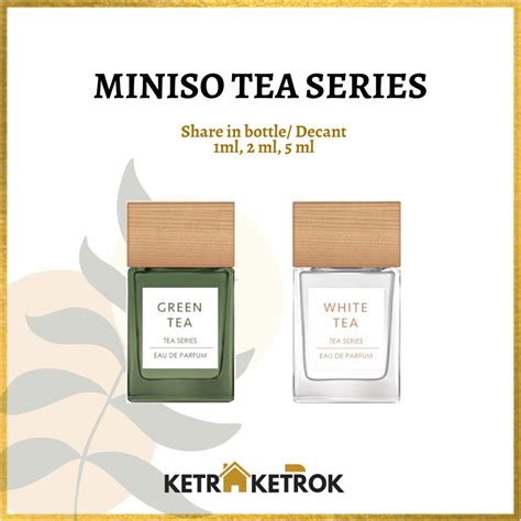 Jual DECANT SHARE Parfum Perfume Miniso Tea Series Green Tea White