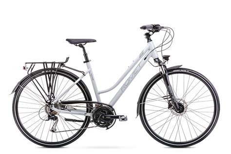 Romet Rower trekkingowy Gazela 8 28 biały 2022 damski Romet