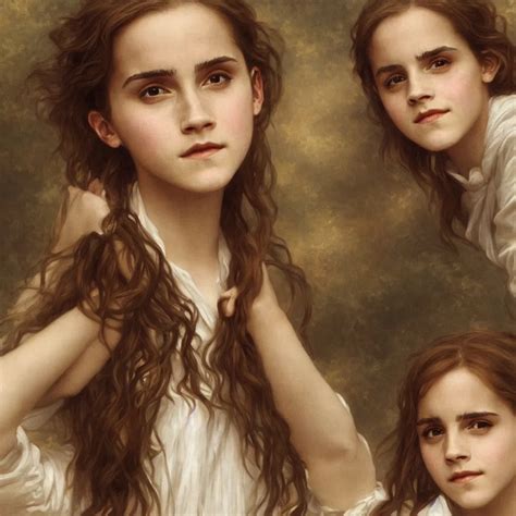 Painting Of Emma Watson As Hermione Granger Prisoner Stable