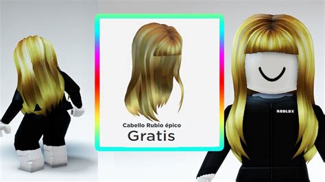 NUEVO PROMO CODE DE ROBLOX PARA CONSEGUIR GRATIS CABELLO RUBIO