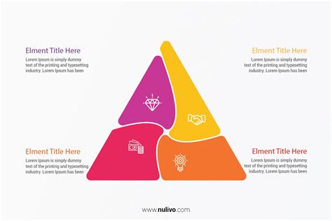 Creative Segmented Pyramid Diagrams For Powerpoint Nulivo Market