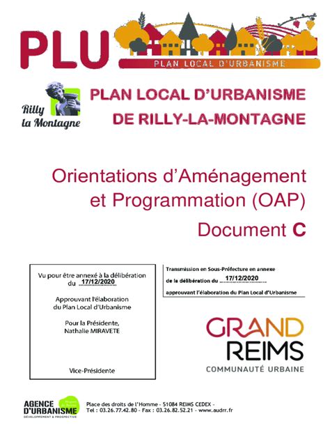 Remplissable En Ligne PLAN LOCAL DURBANISME Fax Email Imprimer PdfFiller