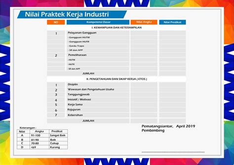 Sertifikat Pkl Mahasiswa