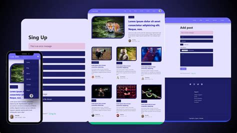 Responsive Blog App Website With Admin Panel Using HTML CSS JavaScript