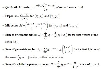 Pre Calculus Workbook For Dummies Cheat Sheet