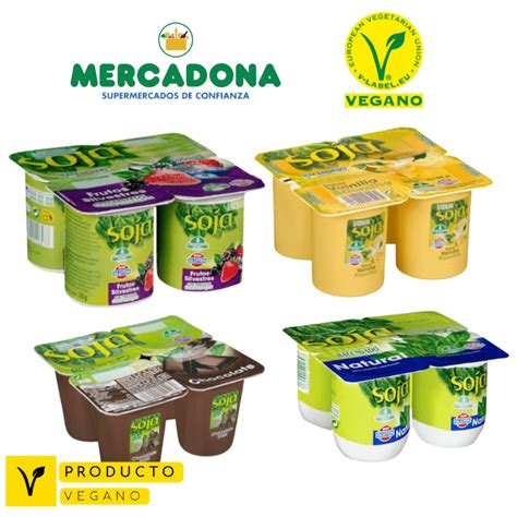Yogures Vegetales Mercadona Todas Las Opciones 2023 Producto Vegano