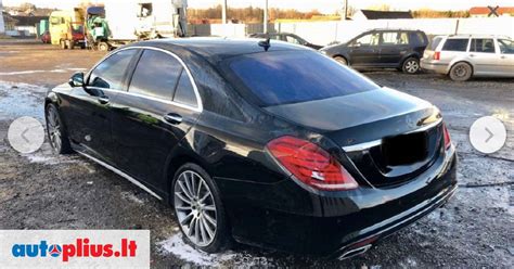 Mercedes Benz S klasė 222 dalys amg pak durys airbag vaziuokles ir visa