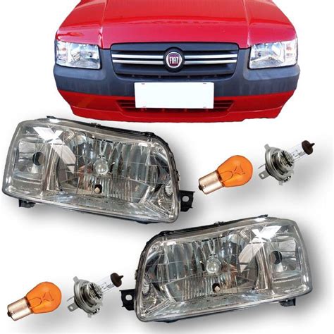 Farol Fiat Uno Mille Fire Arteb Par Submarino