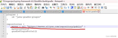 gradle方式配合idea搭建spring6和springboot3源码编译环境 gradle 8 4构建 spring6 0 13 csdn博客