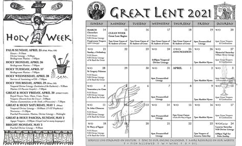Lent Calendar 2024 Printable Calendars At A Glance