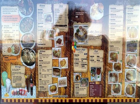Menu At Taqueria Jalisco Restaurant Dilley