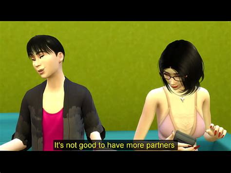 Asian Mom Shows Her Body To Her Son And Help Him To Have Sex After A